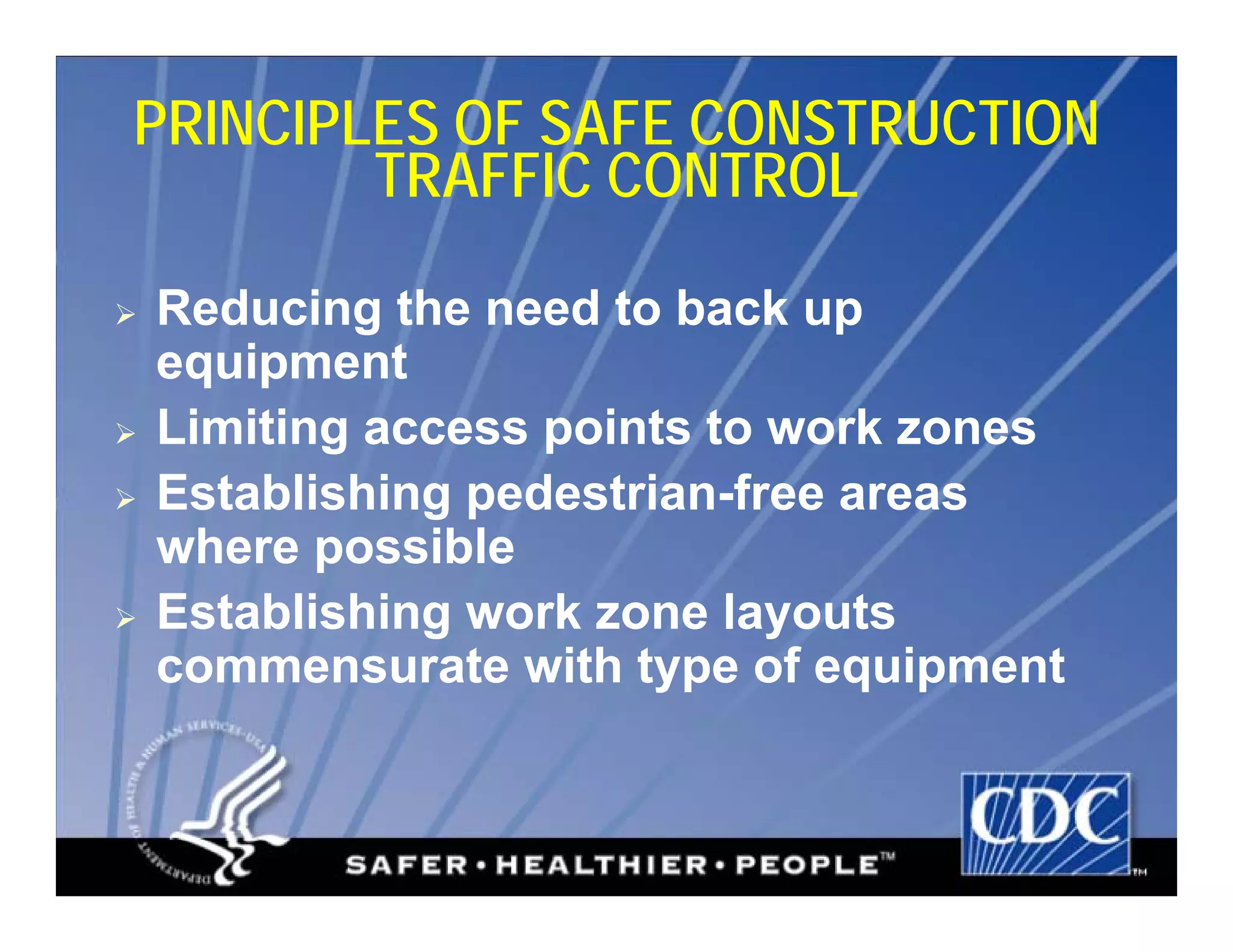 NIOSH Heavy Equipment Blind Spots and Internal Traffic Control | PDF