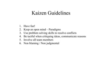 Kaizen | PDF