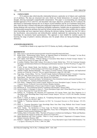 Blended intelligence of FCA with FLC for knowledge representation from ...