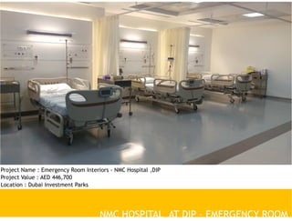 NMC Hospital Presentation | PDF | Civil Engineering Industry | Industries