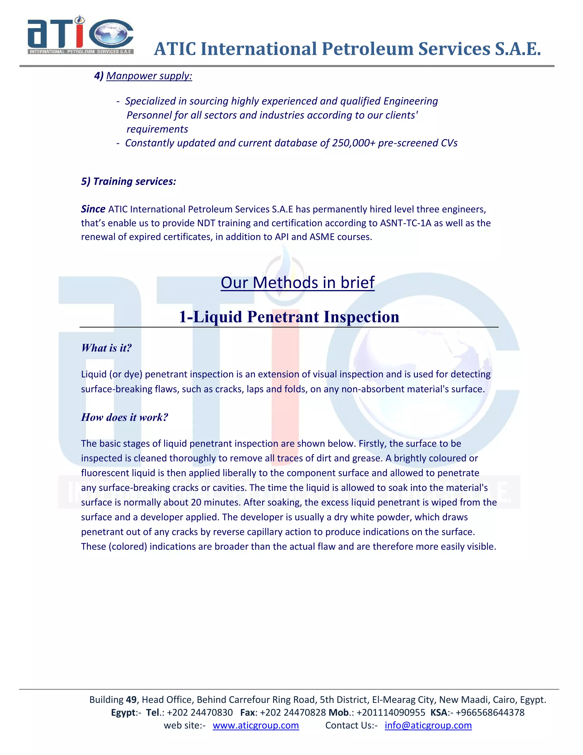 ATIC Group Profile | PDF