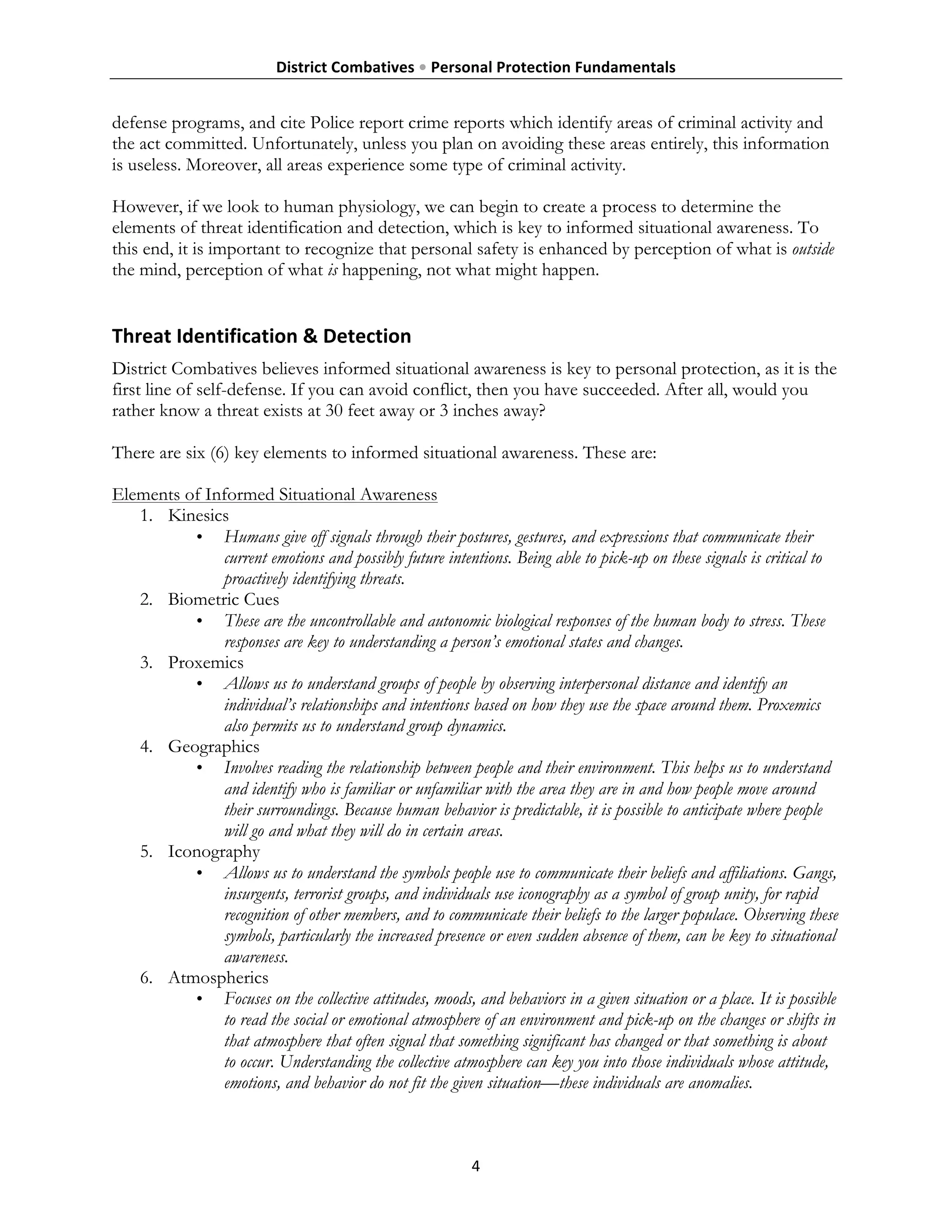 District Combatives Personal Protection Fundamentals [FINAL] | PDF