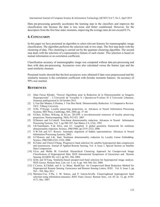 Q UANTUM C LUSTERING -B ASED F EATURE SUBSET S ELECTION FOR MAMMOGRAPHIC IMAGE CLASSIFICATION | PDF