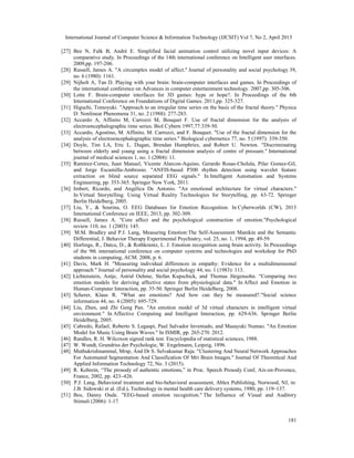 E MOTION I NTERACTION WITH V IRTUAL R EALITY U SING H YBRID E MOTION C ...