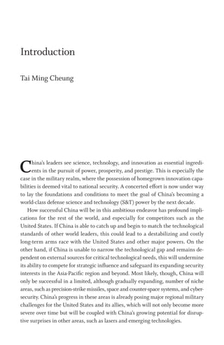 Forging Chinas Military Might A New Framework For Assessing Innovation ...