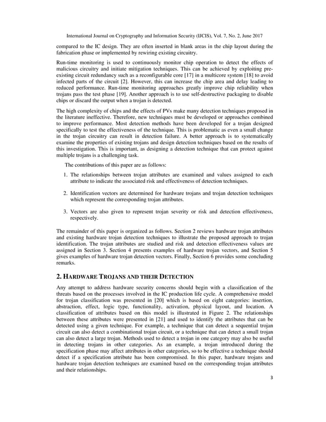 Hardware Trojan Identification and Detection | PDF