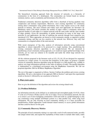 Scalable Local Community Detection with Mapreduce for Large Networks | PDF