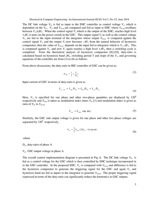 Grid Side Converter Control In Dfig Based Wind System Using Enhanced