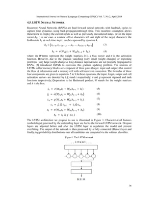 MORPHOLOGICAL SEGMENTATION WITH LSTM NEURAL NETWORKS FOR TIGRINYA | PDF