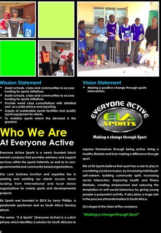 Everyone Active Profile Presentation | PDF