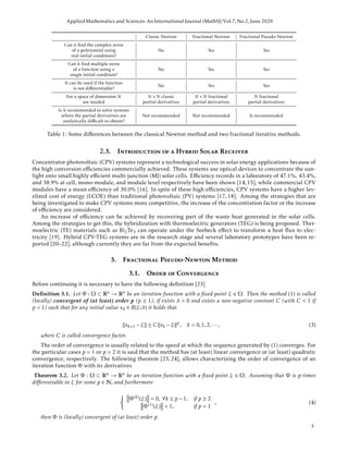 Fractional pseudo-Newton method and its use in the solution of a nonlinear system that allows ...