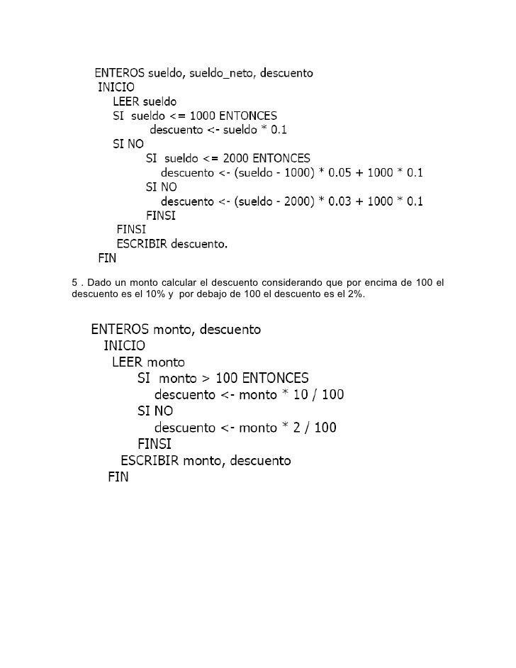 Ejercicios Resueltos De Pseint Pdf Ejercicios Resueltos De Pseint Pdf
