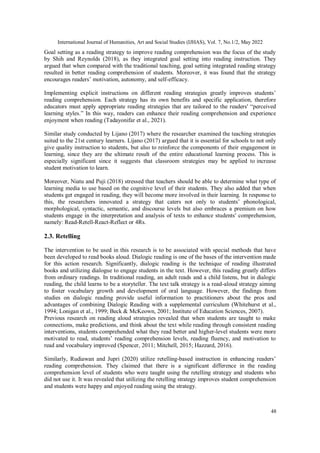 IMPROVING THE READING COMPREHENSION OF GRADE 8 LEARNERS USING 4RS (READ ...