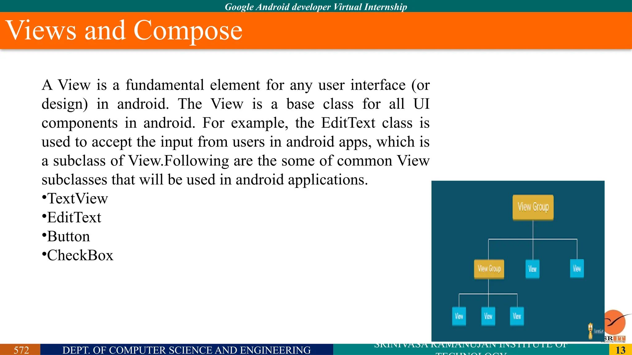 Google Android developer internship cohort 8 | PPTX