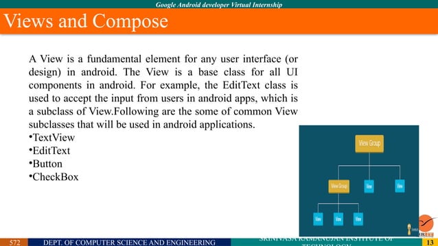 Google Android developer internship cohort 8 | PPTX | Operating Systems | Computer Software and ...