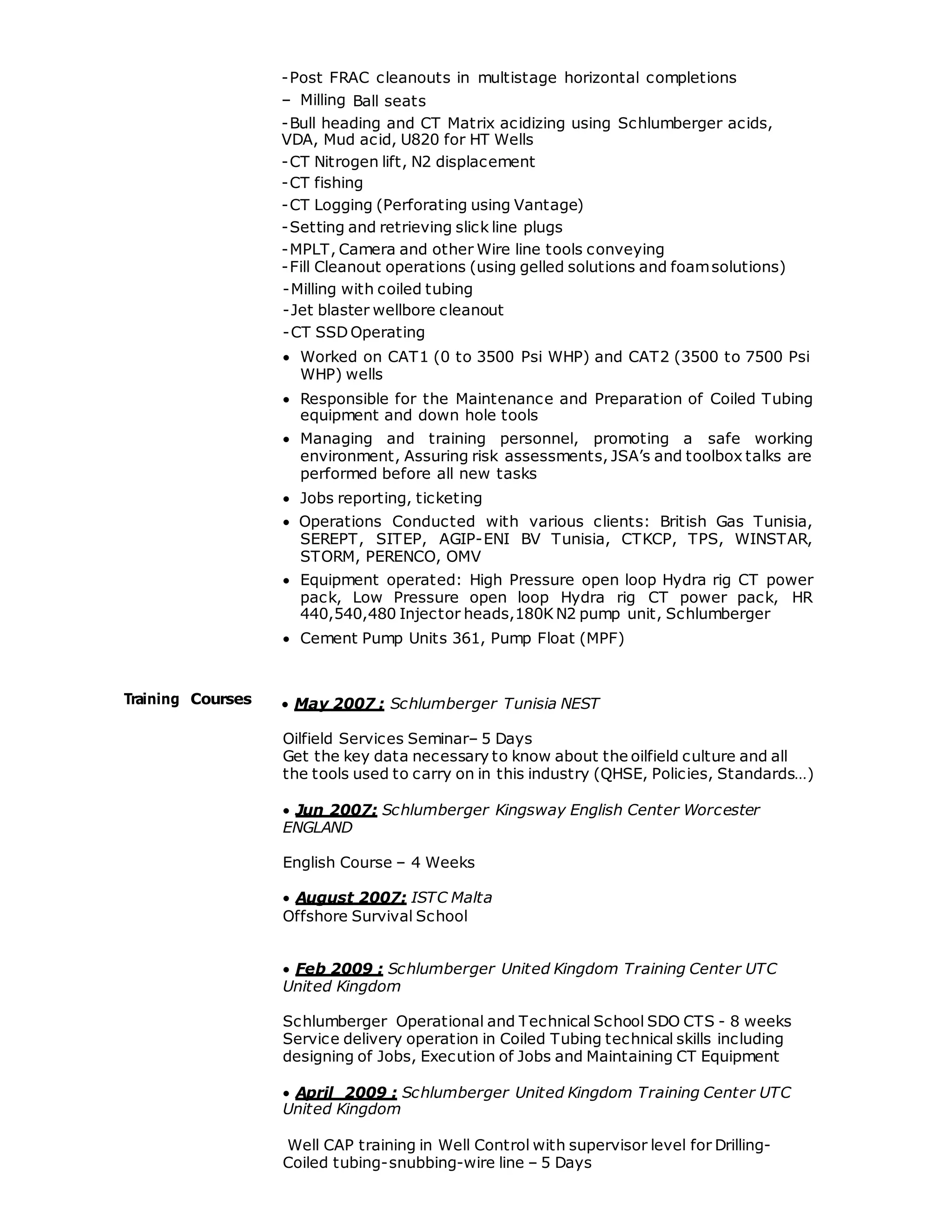 Ben khedhir CV | PDF