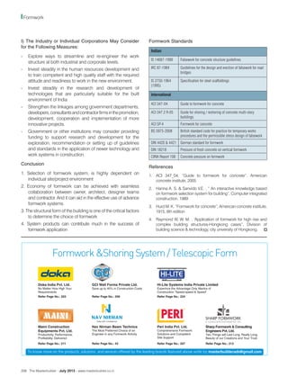 July2013 MASTERBUILDERS- FORMWORK | PDF