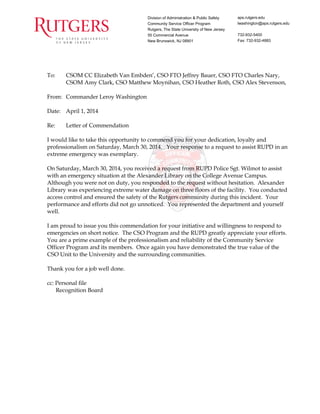 040114 Commendation Alexander hall | PDF