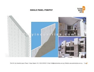 POLY PANEL SPECIFICATIONS. | PDF