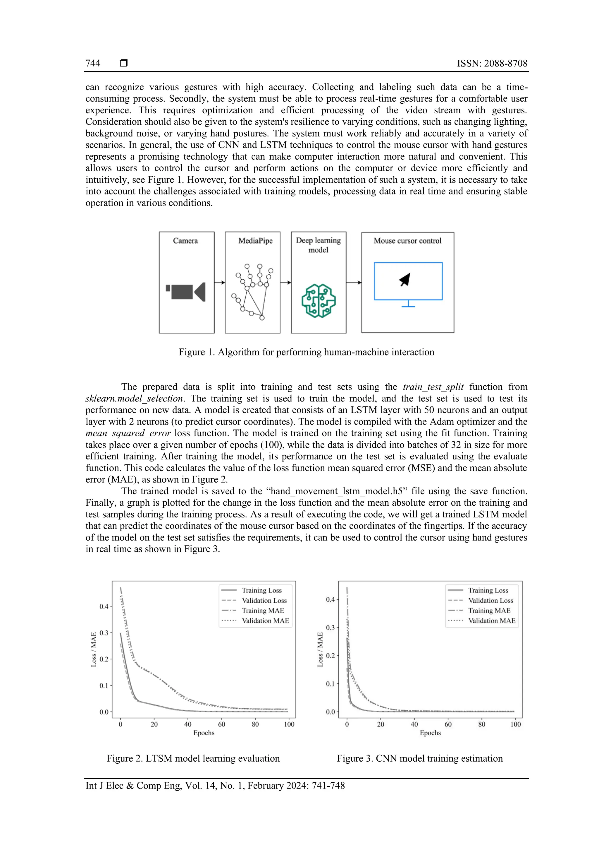 Human-machine interactions based on hand gesture recognition using deep learning methods | PDF