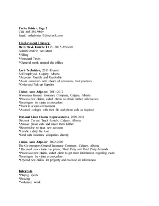 Tasha Brister-resumeupdate (1) | DOCX