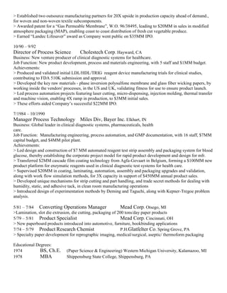 BMM resume | PDF