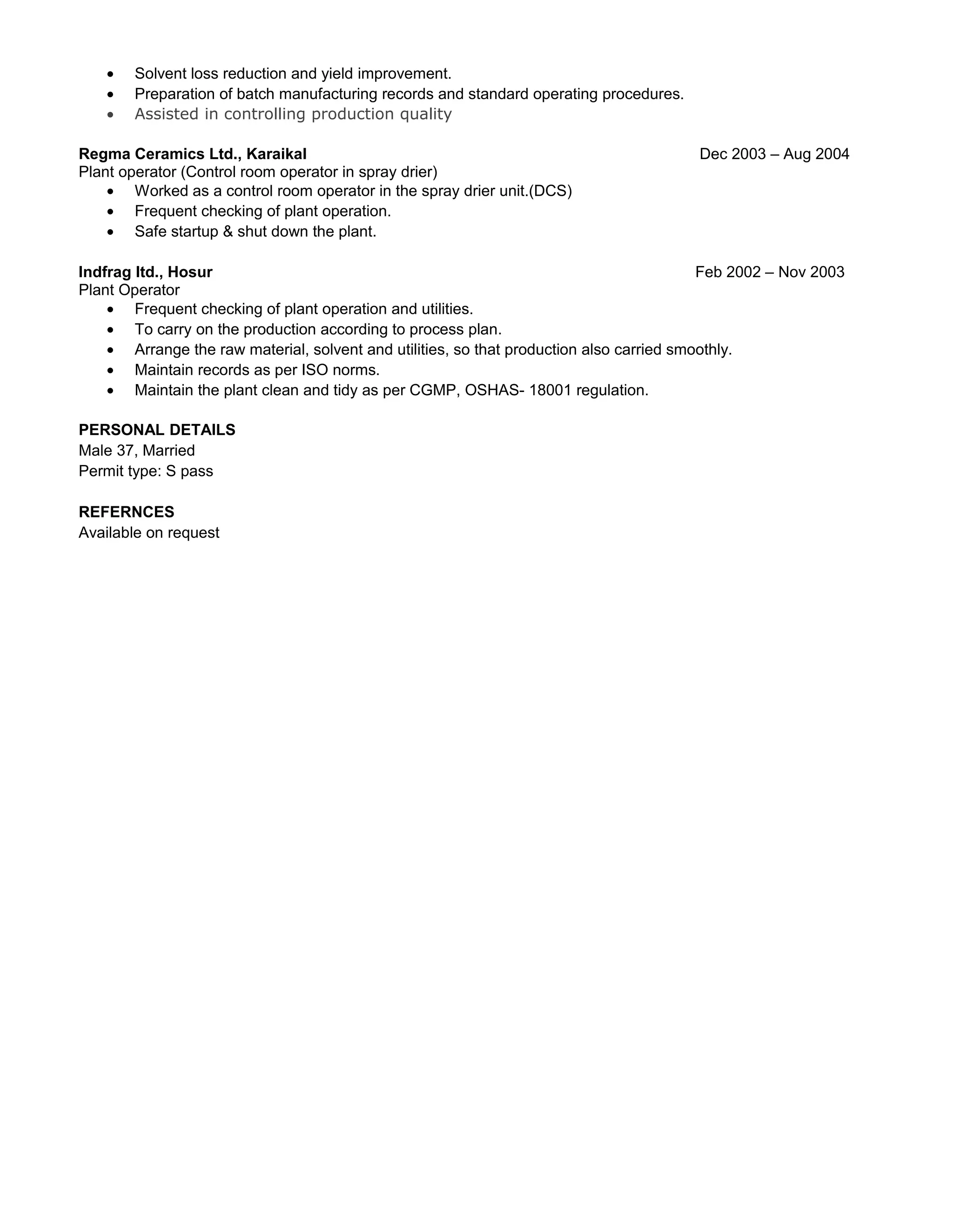 Bala Guru Resume | DOC