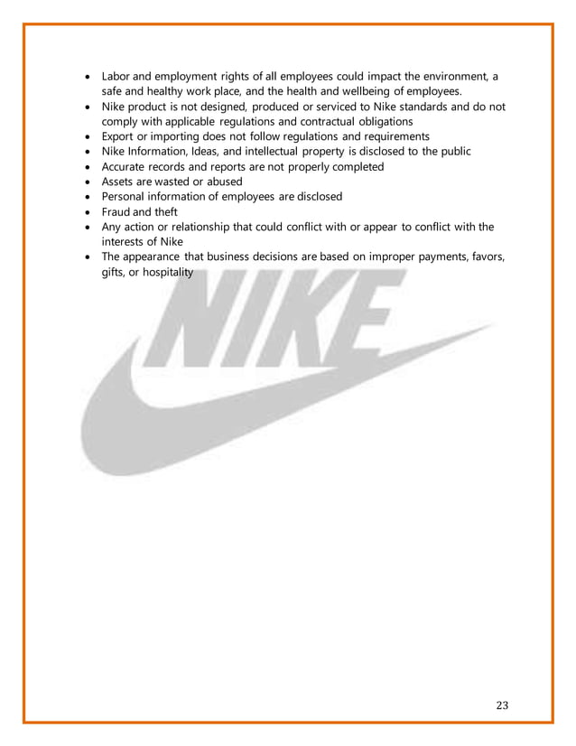 Nike Crisis Management | DOCX