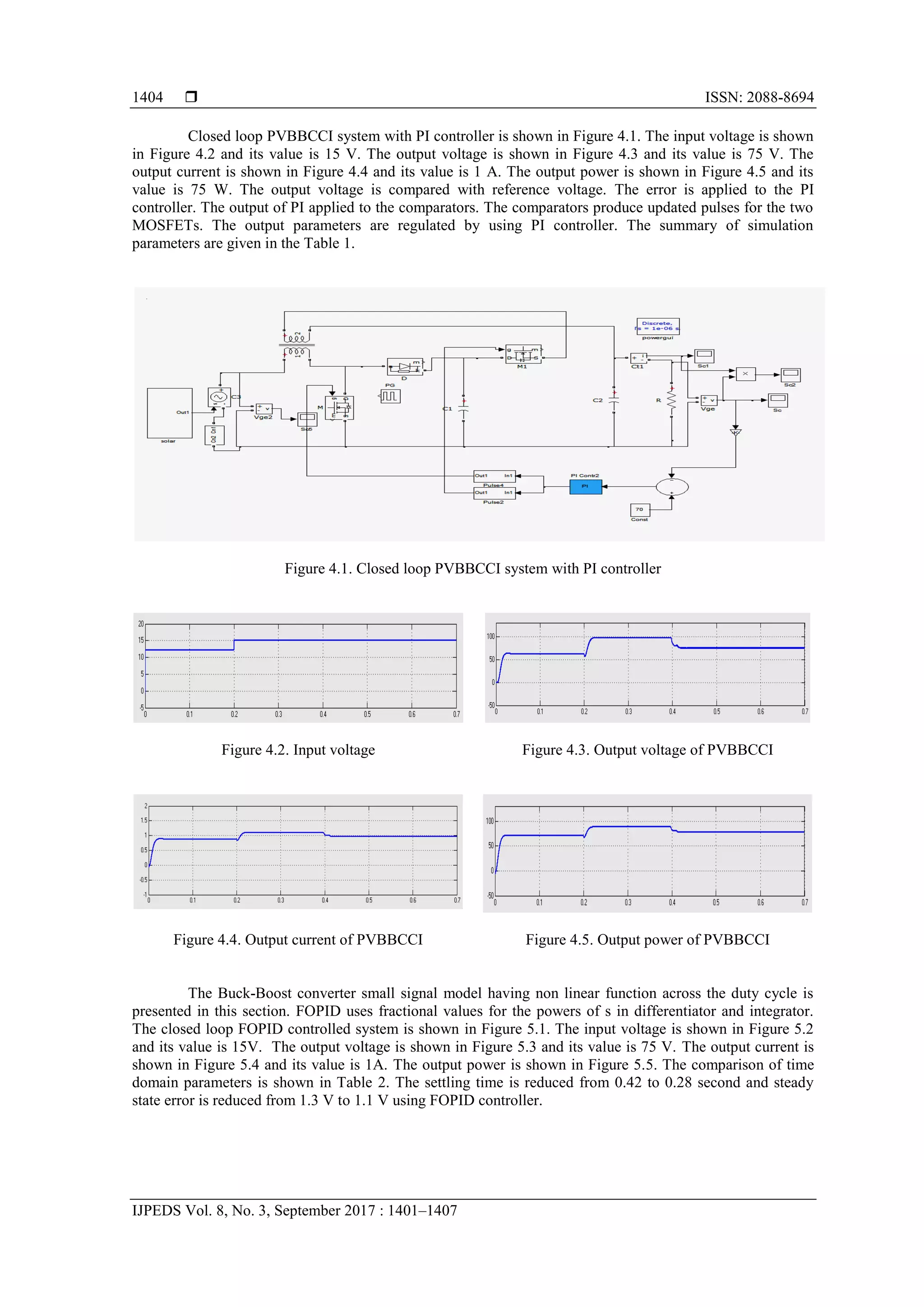 Fractional Order Pid Controlled Pv Buck Boost Converter With Coupled Inductor Pdf