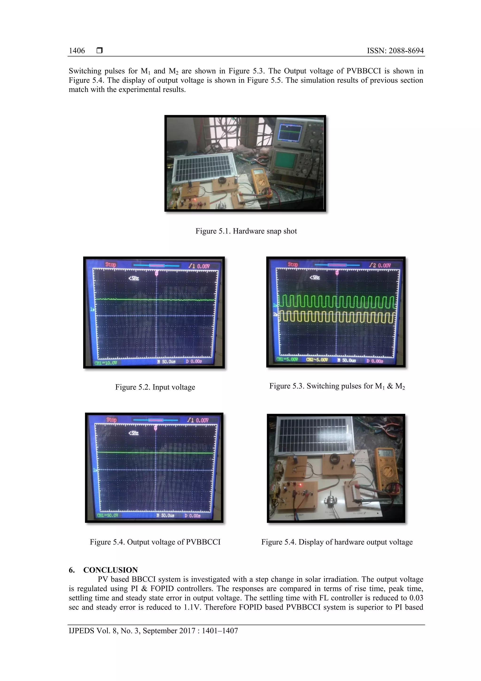 Fractional Order Pid Controlled Pv Buck Boost Converter With Coupled Inductor Pdf
