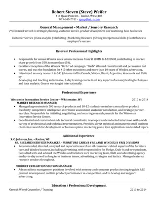 Steve Pfeifer - customized | PDF