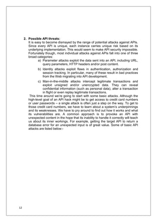 API SECURITY by krishna murari and vikas maurya | PDF