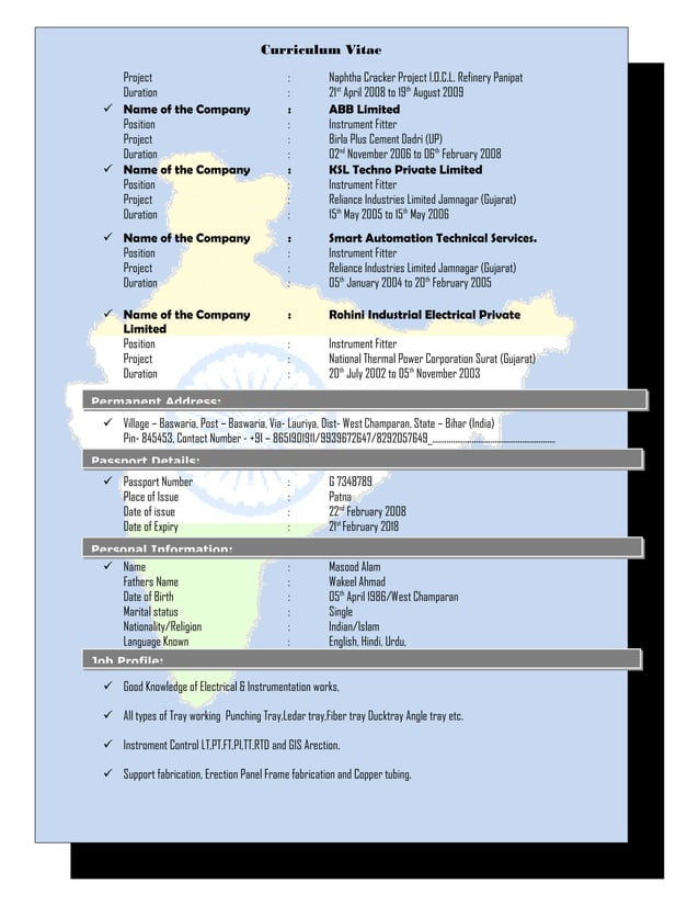 Instrument Fitter | PDF