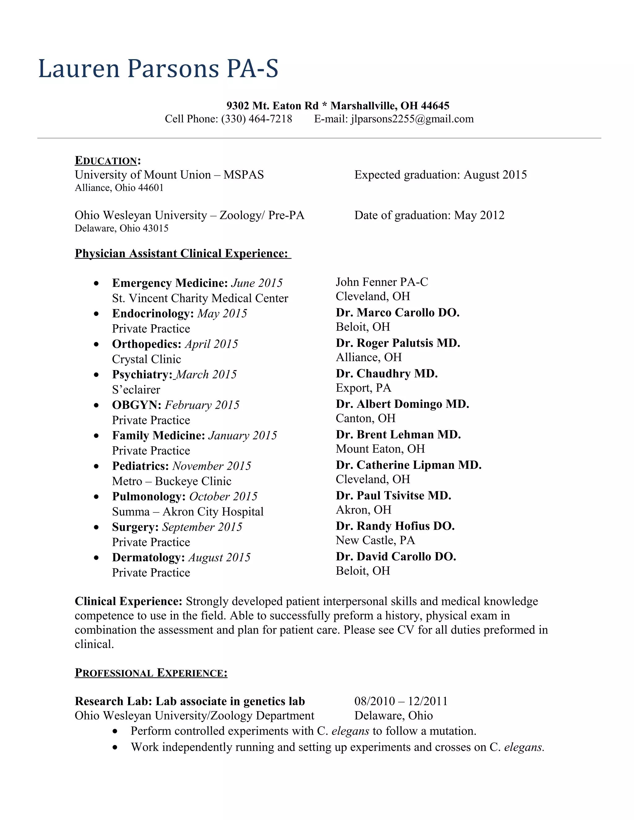 LaurenParsons_resume | DOC