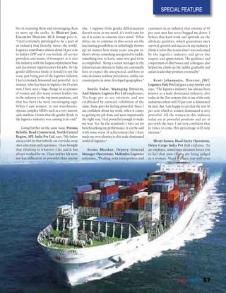 Women in Logistics | PDF