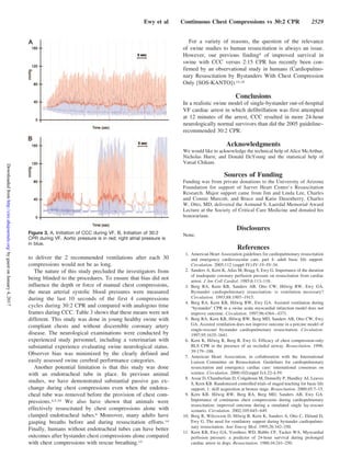 Improved Neurological Outcome with CCC compared with 302 Compressions to Ventilations | PDF