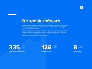 Intellectsoft Overview | PDF