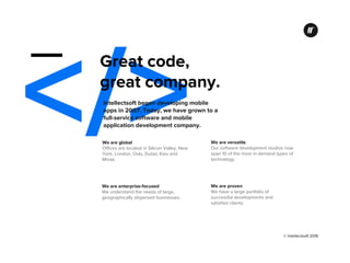 Intellectsoft Overview | PDF
