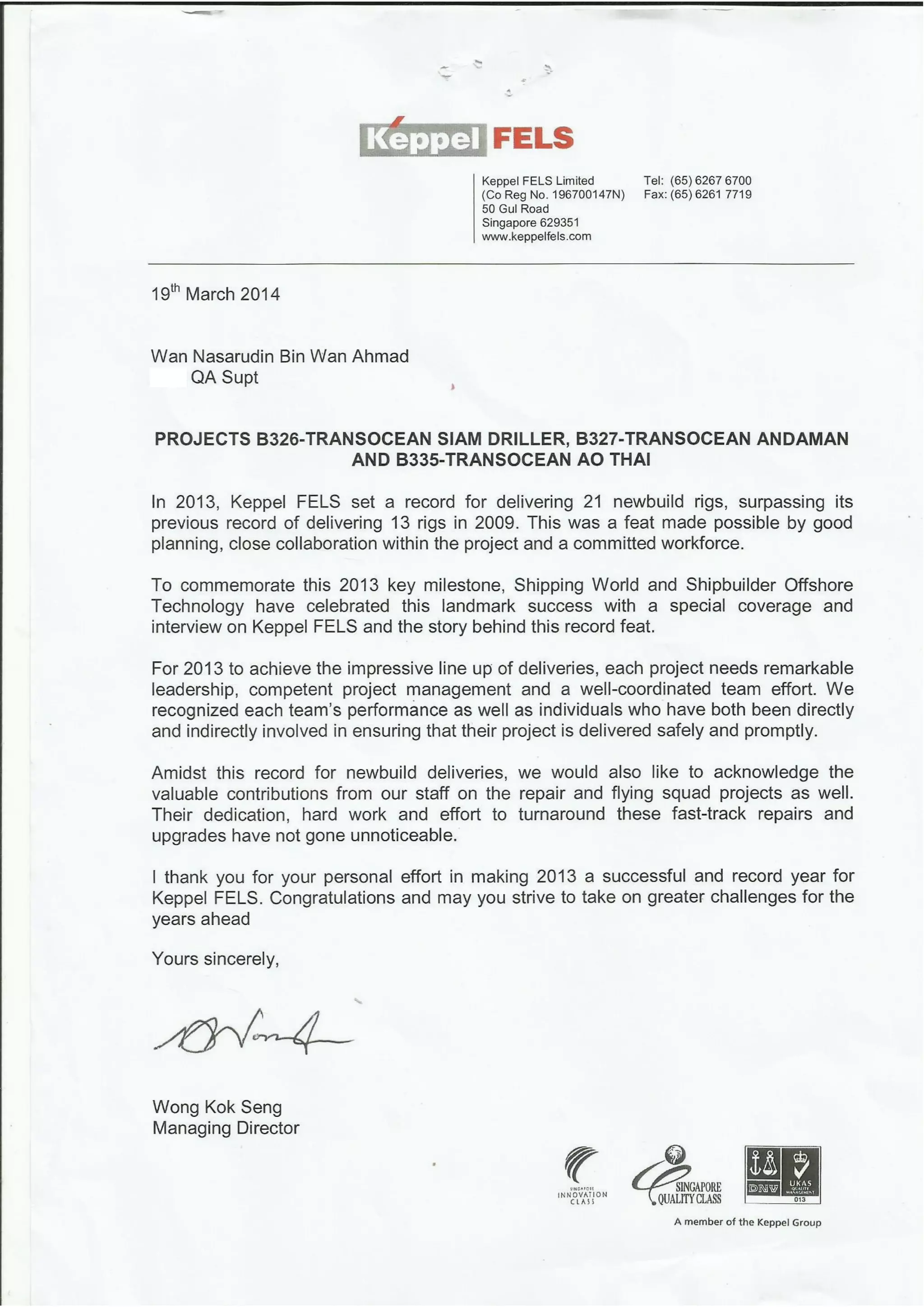 Testimonial - Kfel - Project. | PDF