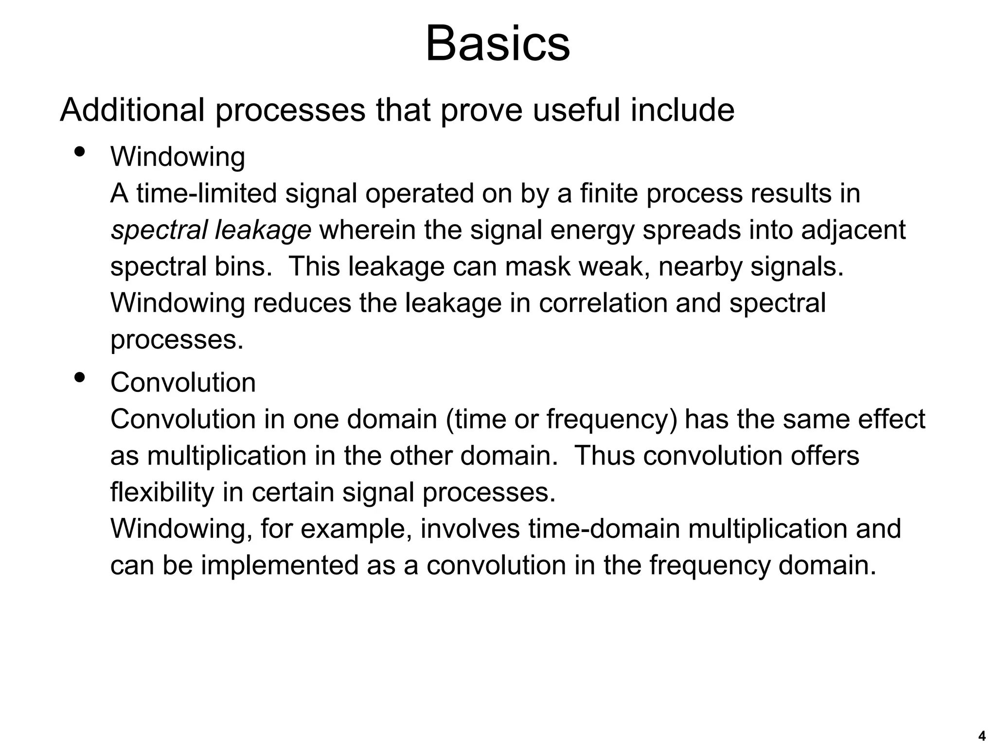 Radar signal processing with introduction and examples | PPT