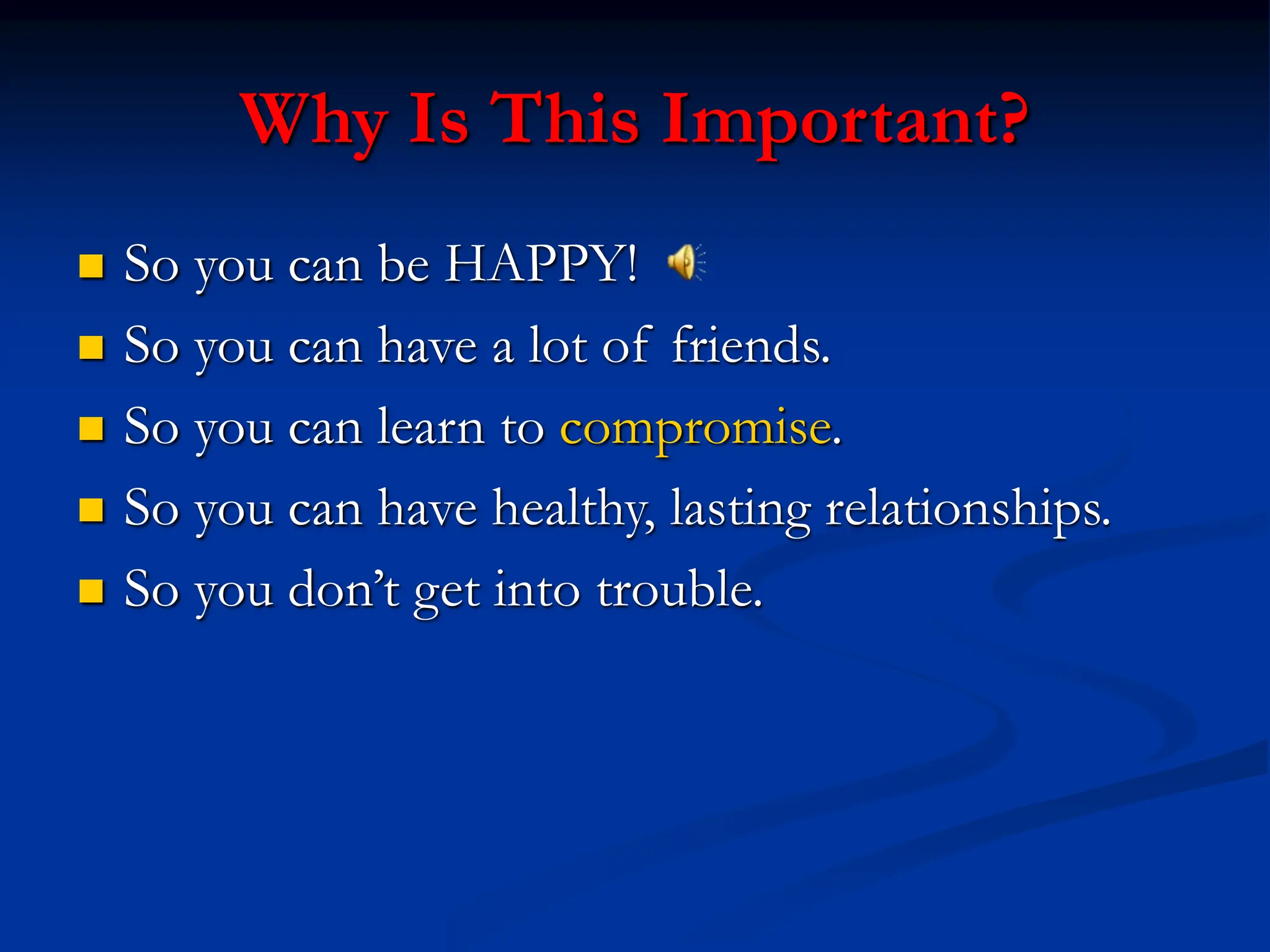 Conflict resolution in adolescents and adults | PPT