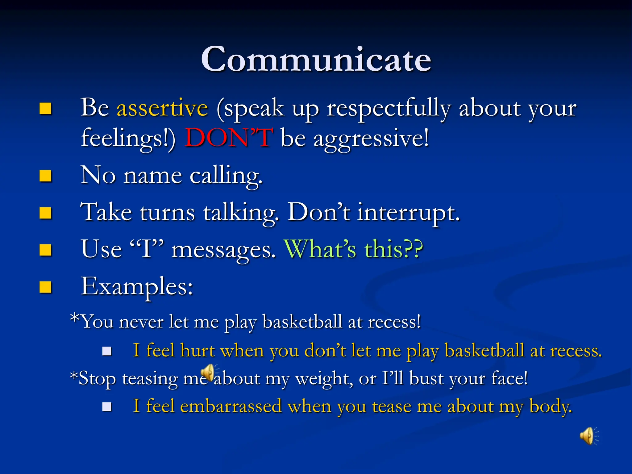 Conflict resolution in adolescents and adults | PPT