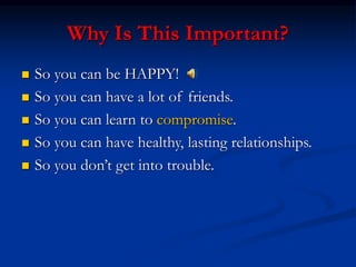 Conflict resolution in adolescents and adults | PPT