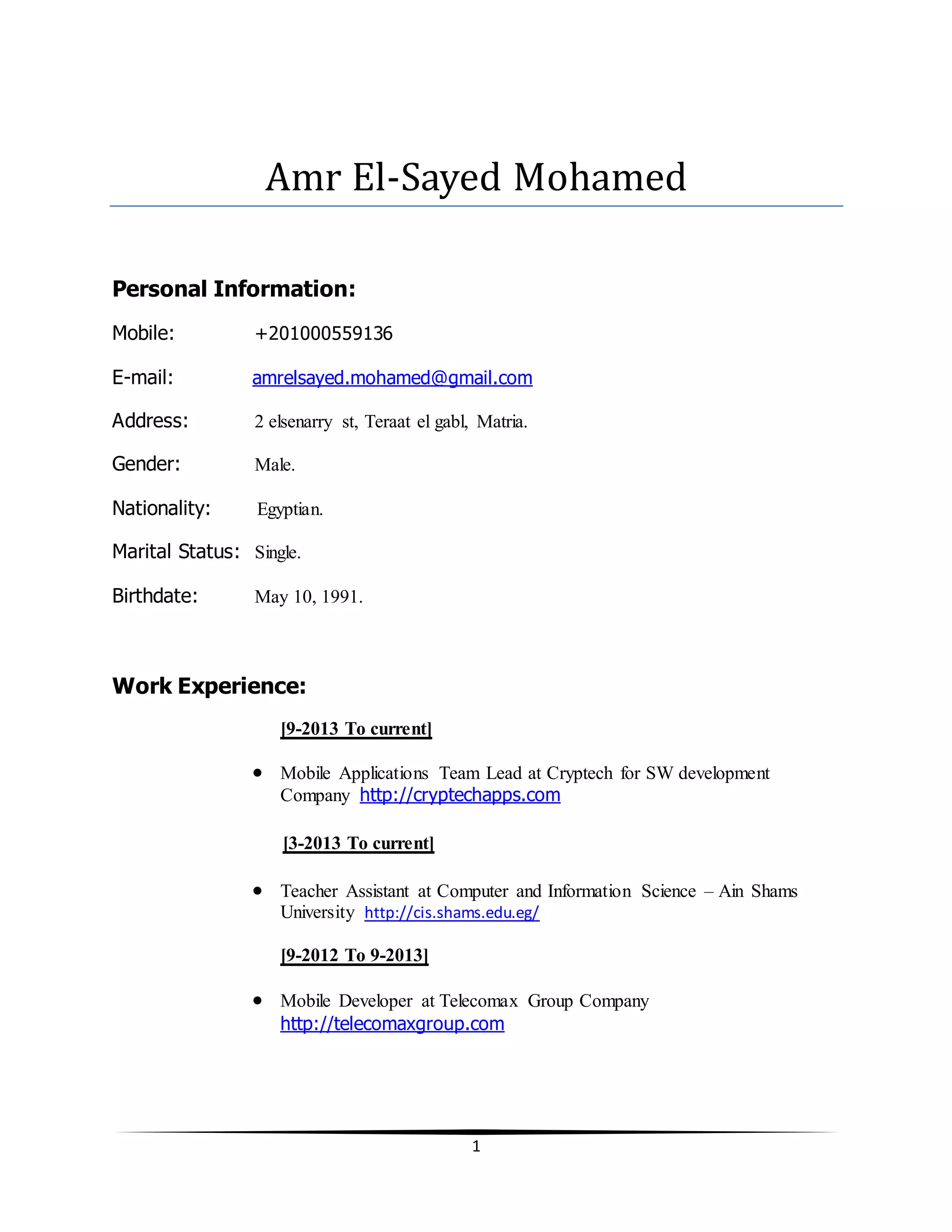 Amr_El-Sayed_Mohamed | PDF