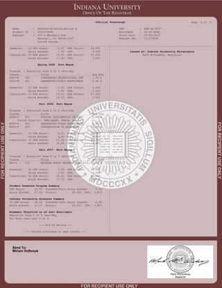 IU OfficialTranscript | PDF