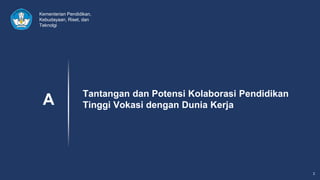 Transformasi Desa Vokasi Tata Kelola dan Penguatan Pera Pendidikan | PPT