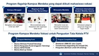Transformasi Desa Vokasi Tata Kelola dan Penguatan Pera Pendidikan | PPT