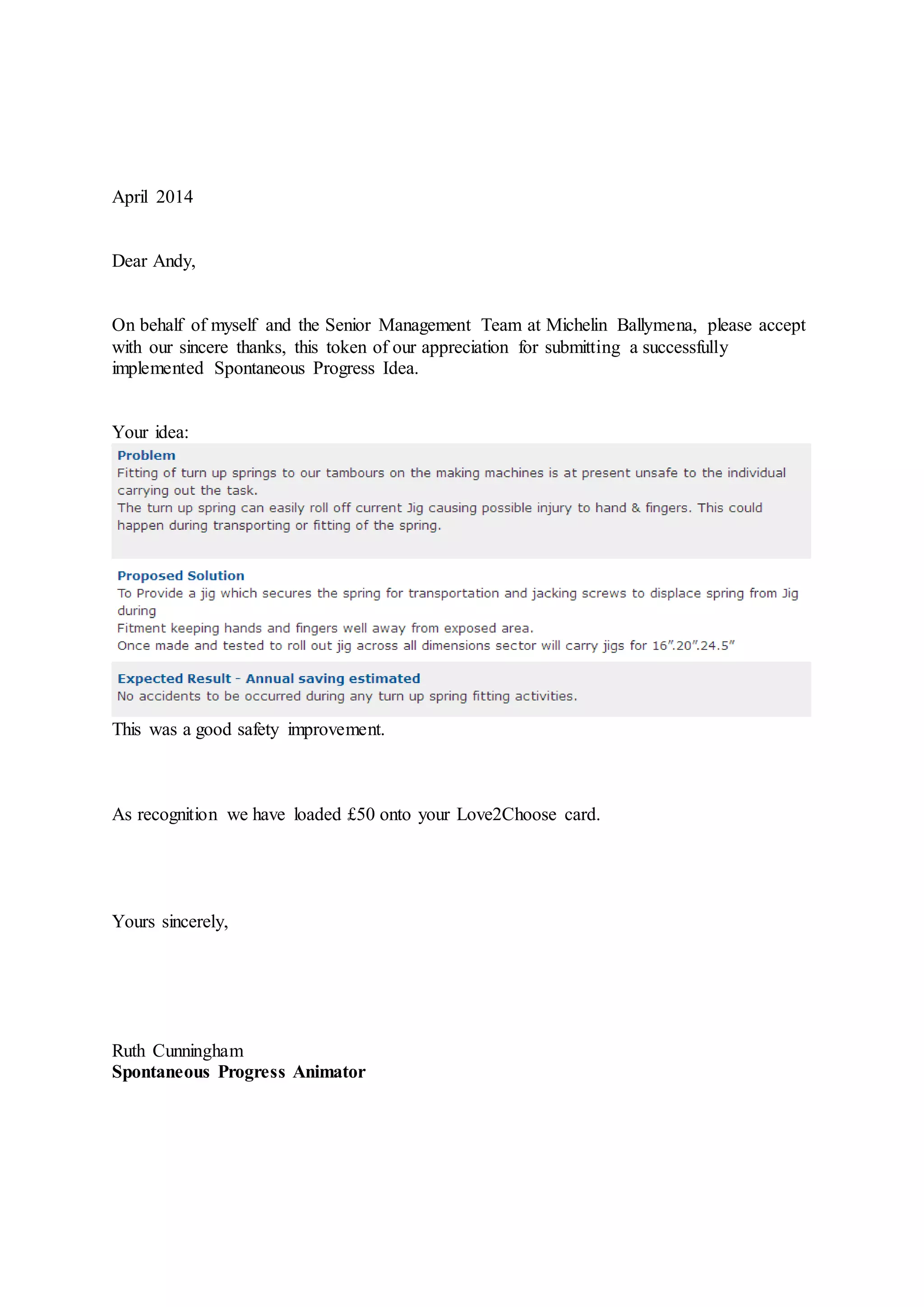Innovation safety acknowledgement | DOCX