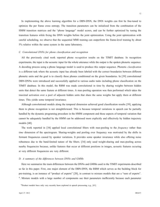 Deep leaning Vincent Vanhoucke | PDF | Digital Audio | Computer Software and Applications