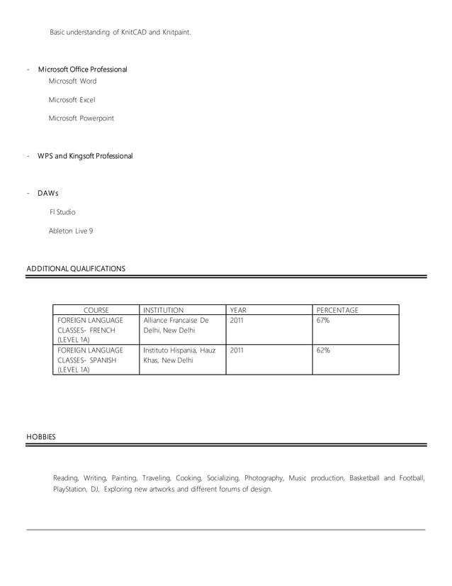 AASHNA ORIZA KAMBOJ-CV updated | PDF